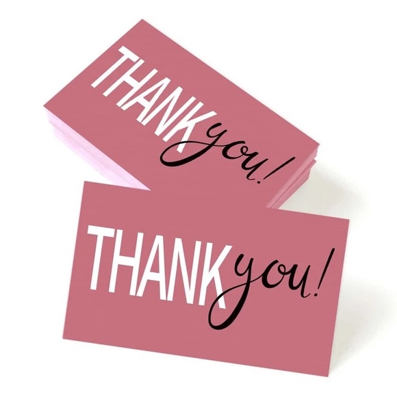 Office | 10thank You Cards And 100 Thank You Stickers | Poshmark